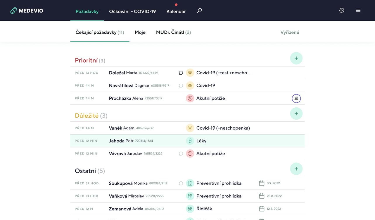 Medevio pro lékaře
