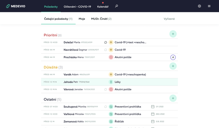 Medevio pro lékaře