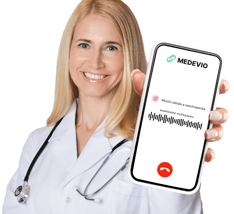 Medevio telefonní ústředna